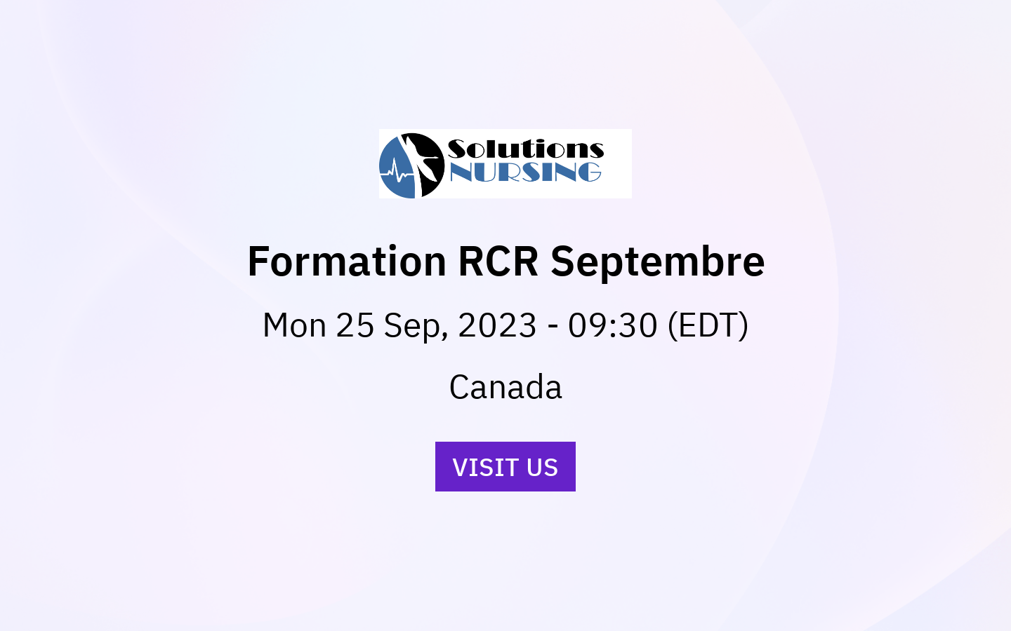 Formation RCR Septembre