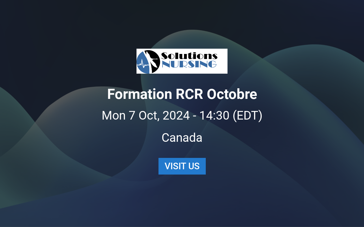 Formation RCR Octobre